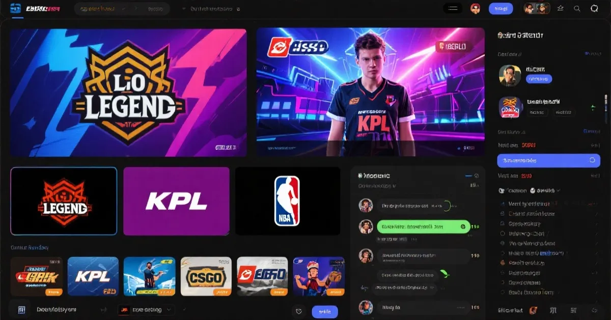 虎扑电竞直播 - NBA、LPL、KPL、CS:GO赛事直播、社区互动与趣味预测